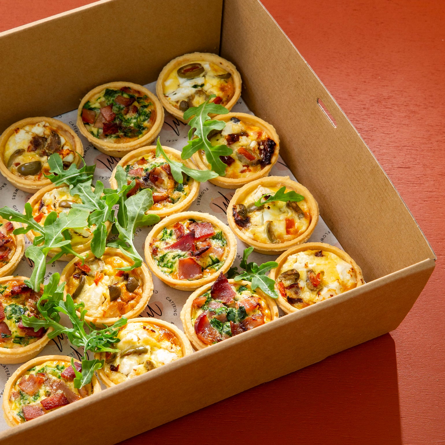 Mini Savoury Tarts – Mataya Eatery