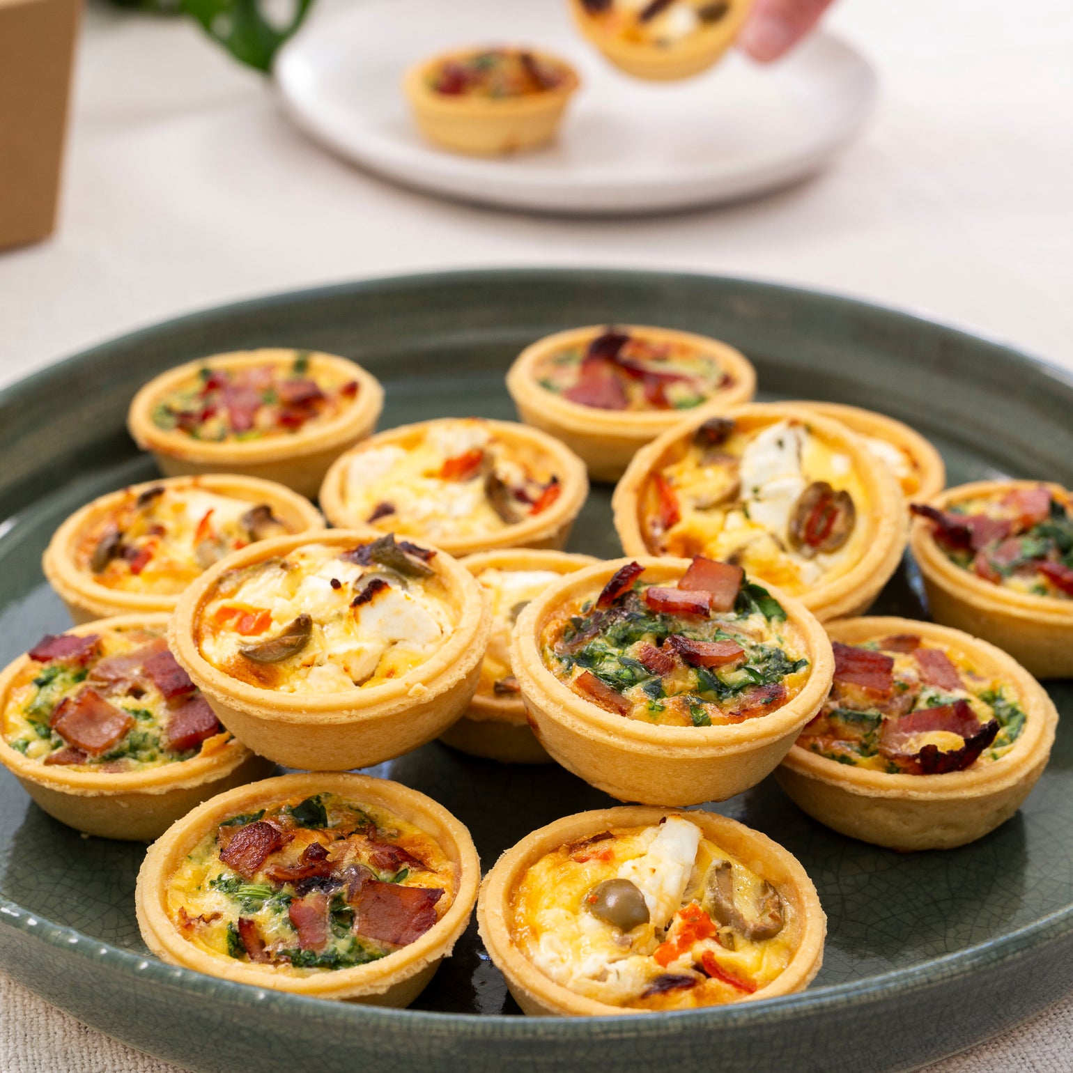 Mini Savoury Tarts – Mataya Eatery